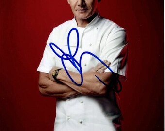 Gordon Ramsay Hell's Kitchen 8x10 Inch Photo Signed Autographed ...