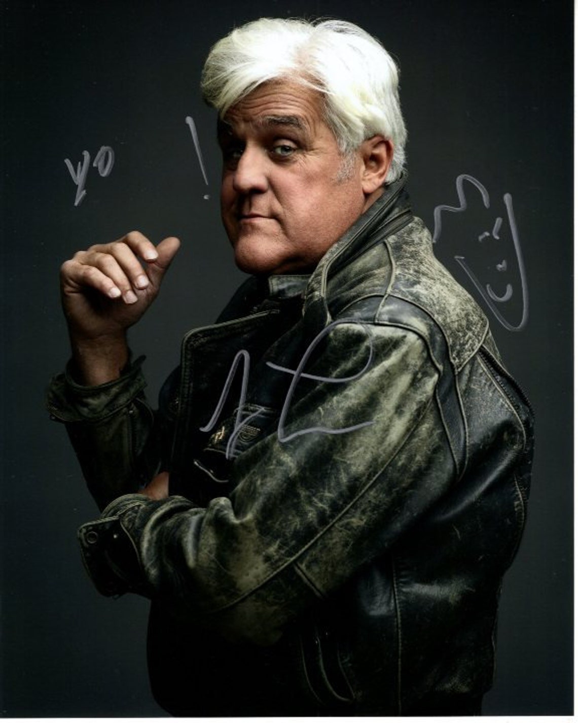 Jay Leno Signed Autographed 8x10 Photo - Etsy