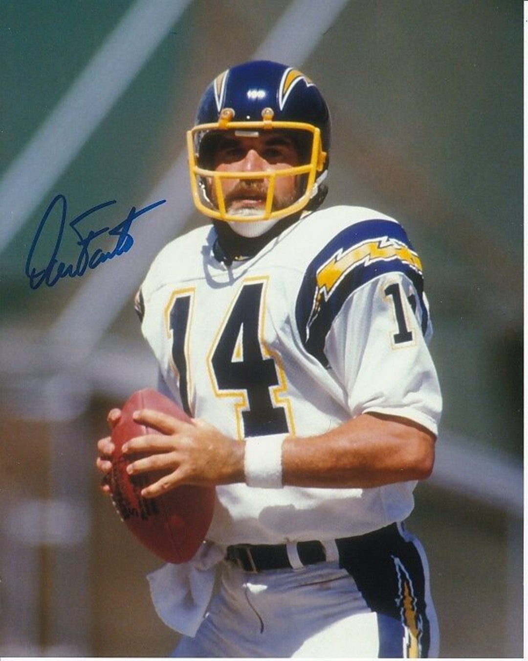 Dan Fouts Signed Autographed 8x10 Nfl San Diego Chargers Photo - Etsy