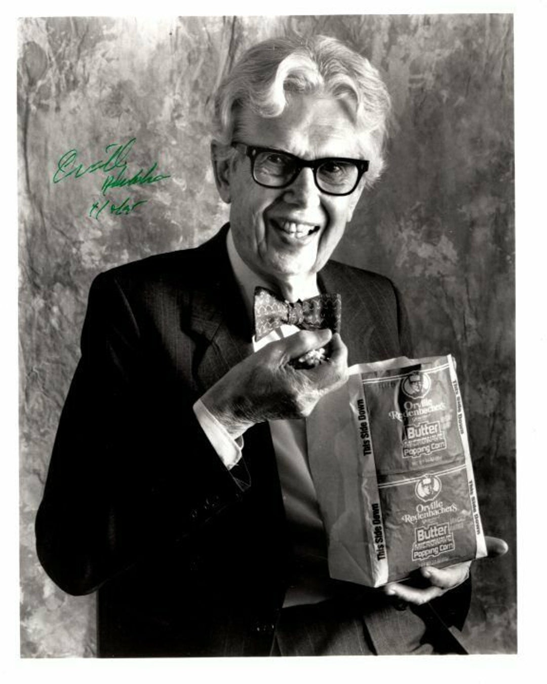Orville Redenbacher Signed Autographed Popcorn Photo - Etsy