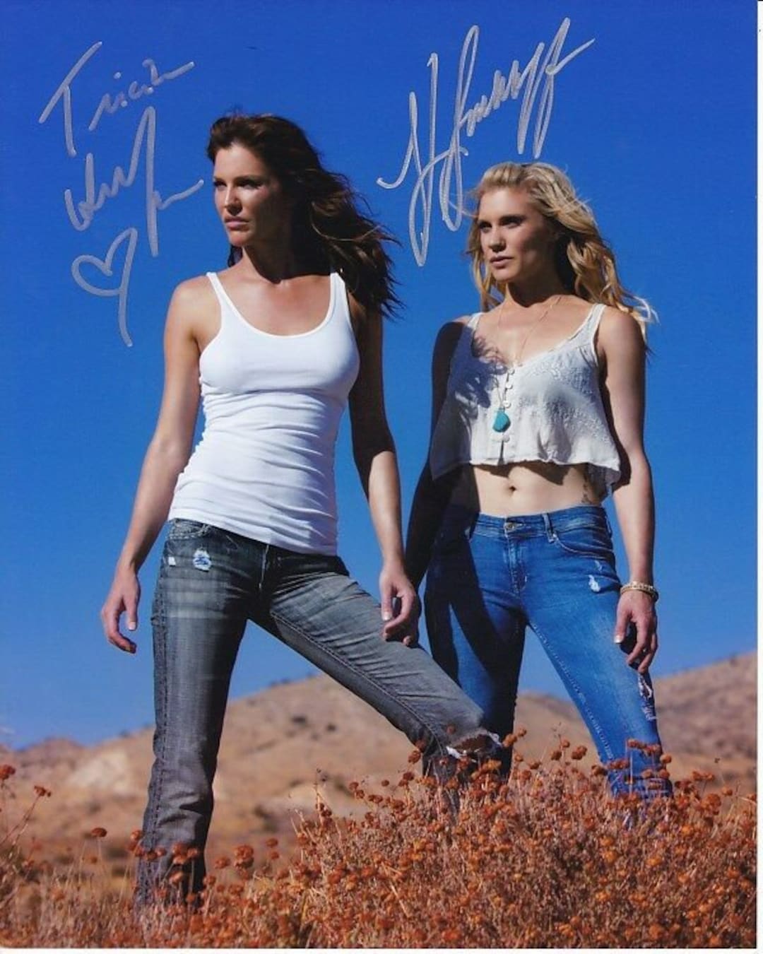 Katee Sackhoff and Tricia Helfer Signed Autographed 8x10 Photo - Etsy