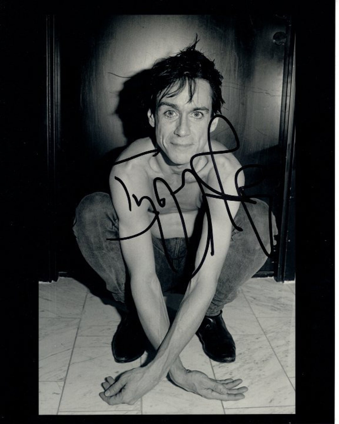Iggy Pop Signed Autographed 8x10 Photo - Etsy