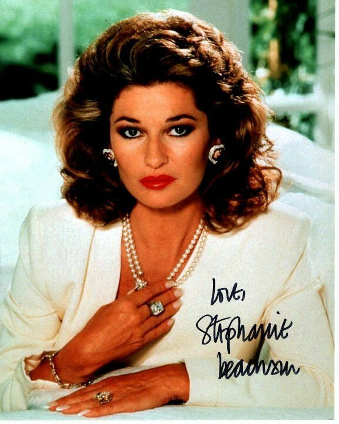 Stephanie Beacham Signed Autographed Connie Photo - Etsy