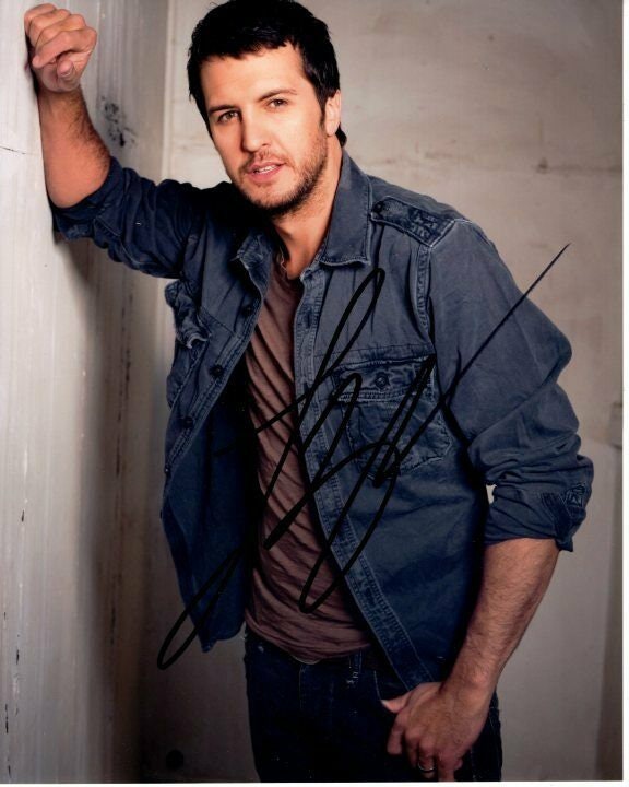 Luke Bryan Signed Autographed 8x10 Photo ( American Idol ) - Etsy