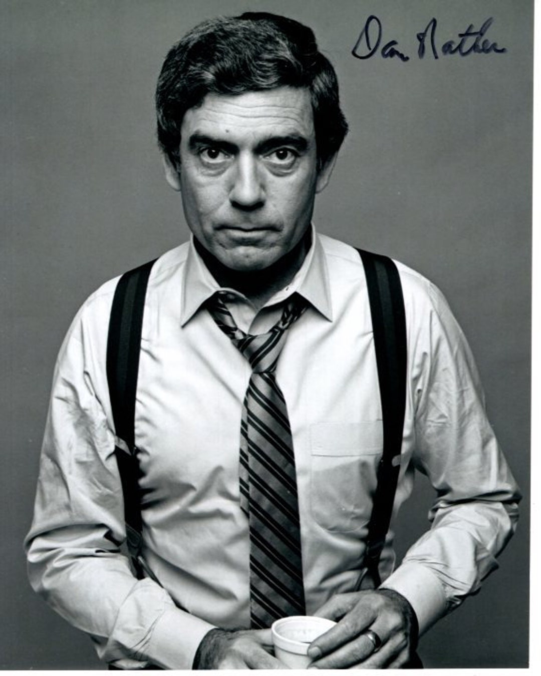 Dan Rather Signed Autographed 8x10 Photo - Etsy