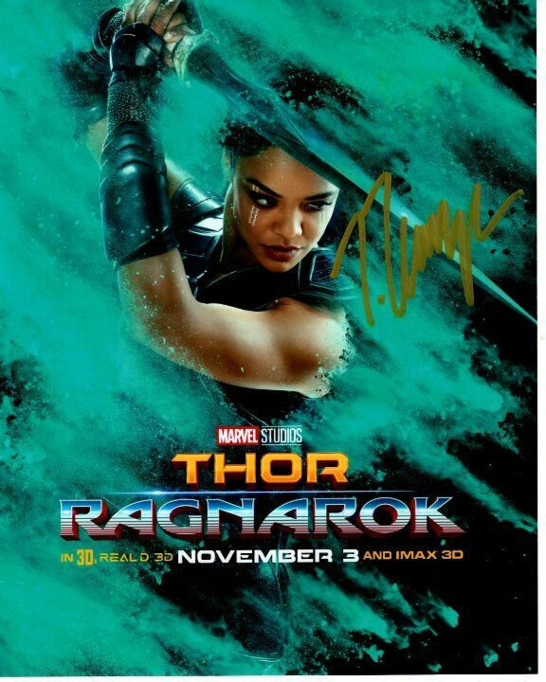 Tessa Thompson Signed Autographed Thor Ragnarok Valkyrie Photo - Etsy