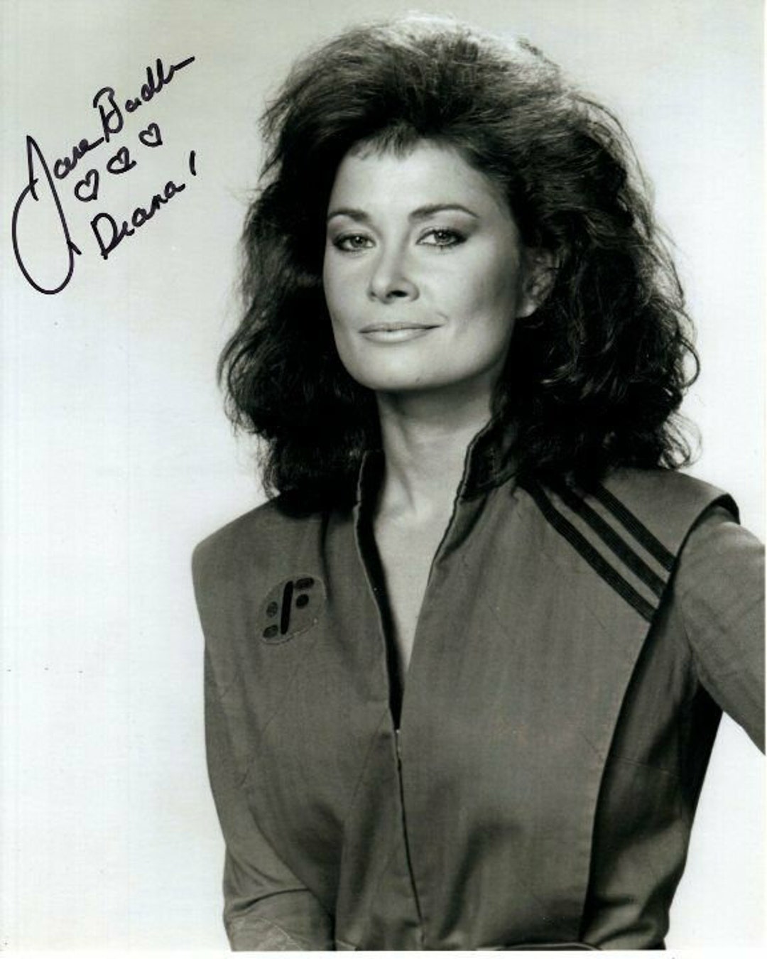Jane Badler Signed Autographed V Diana Photo - Etsy