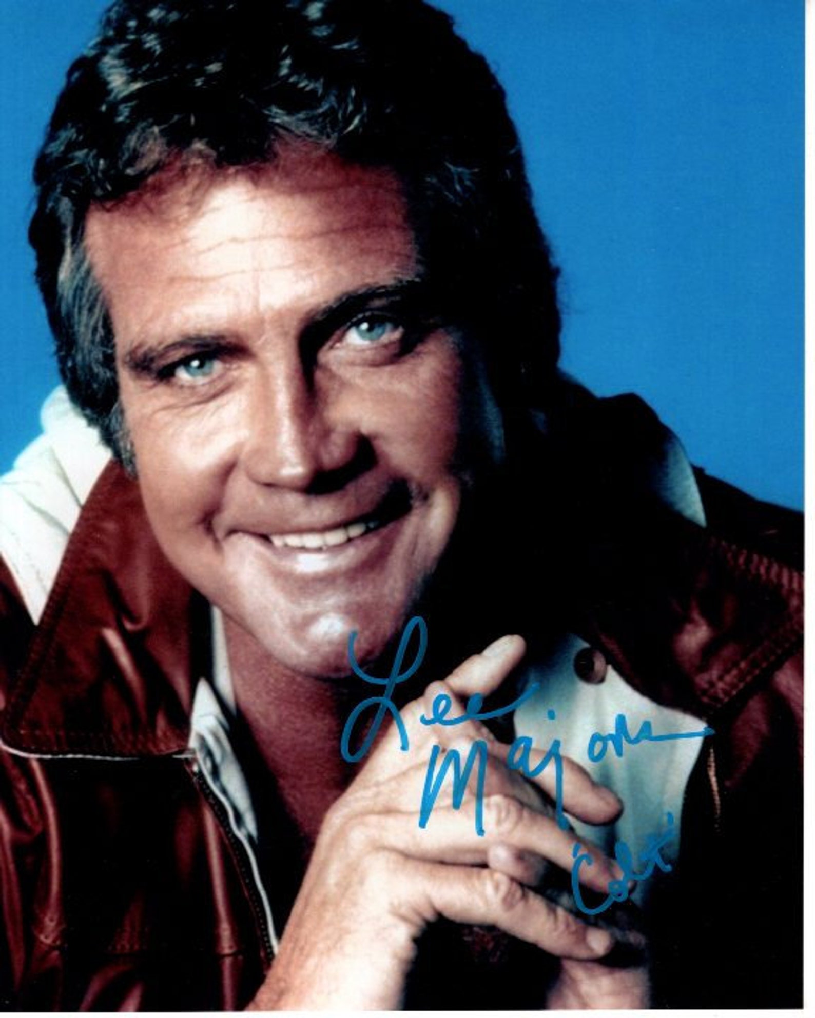 Lee Majors Signed Autographed 8x10 the Fall Guy Colt Seavers - Etsy