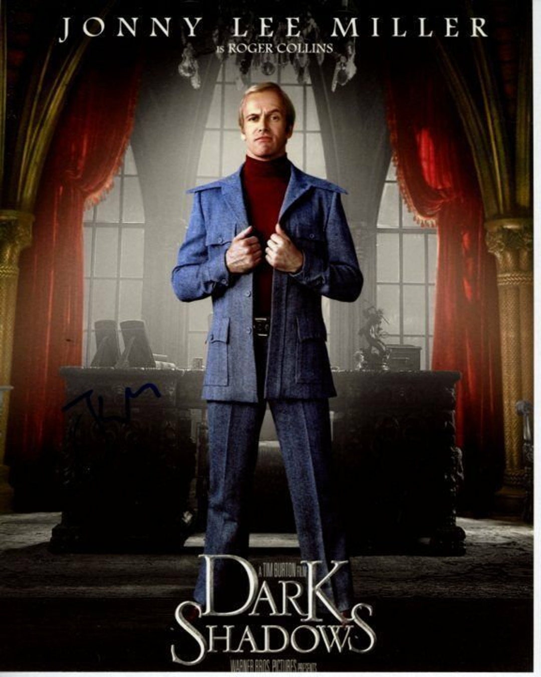 Jonny Lee Miller Signed Autographed 8x10 Dark Shadows Roger Collins Photo - Etsy