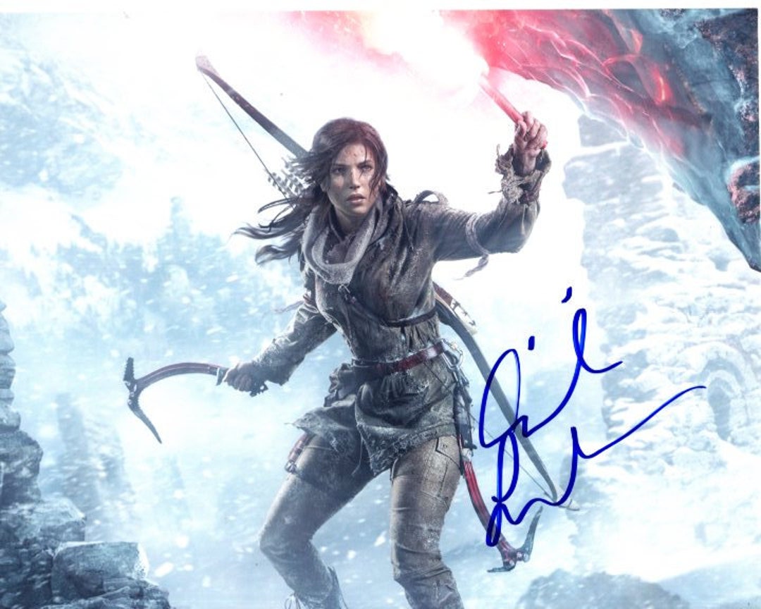Camilla Luddington Signed Autographed 8x10 Lara Croft Photo - Etsy