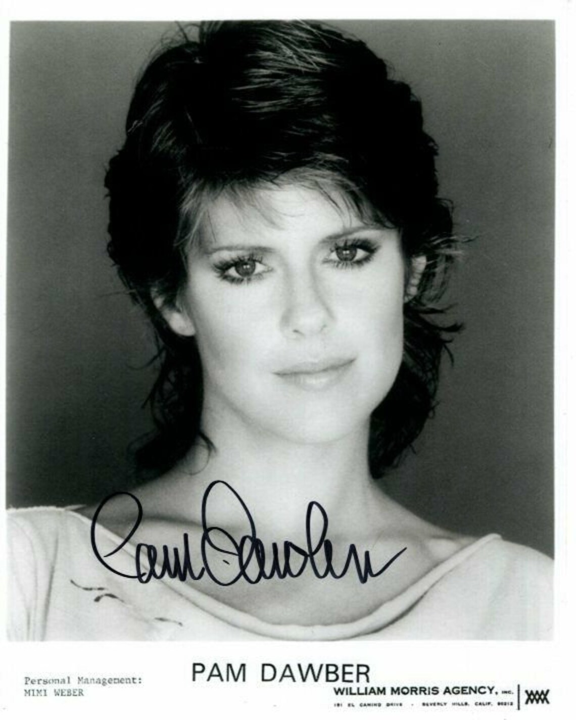 Pam Dawber Signed Autographed Photo - Etsy