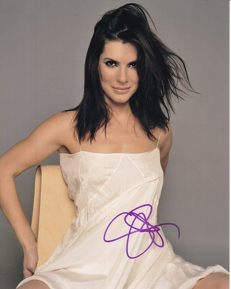 Sandra Bullock Signed Autographed Photo - Etsy