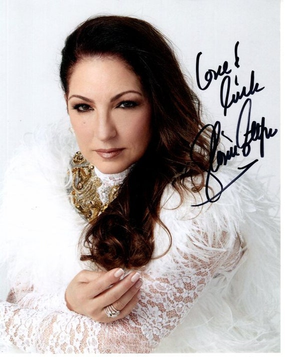 Gloria Estefan Signed Autographed 8x10 Photo - Etsy