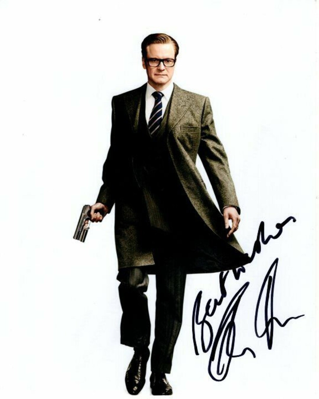 Colin Firth Signed Autographed 8x10 Kingsman Harry Hart Photo - Etsy