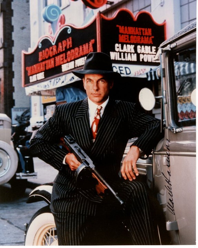 Mark Harmon Signed Autographed 8x10 John Dillinger Photo - Etsy