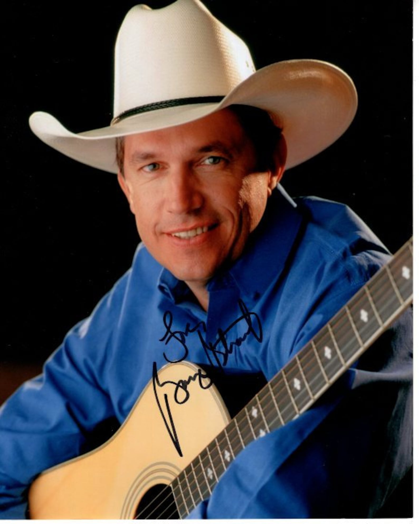 George Strait Signed Autographed 8x10 Photo - Etsy