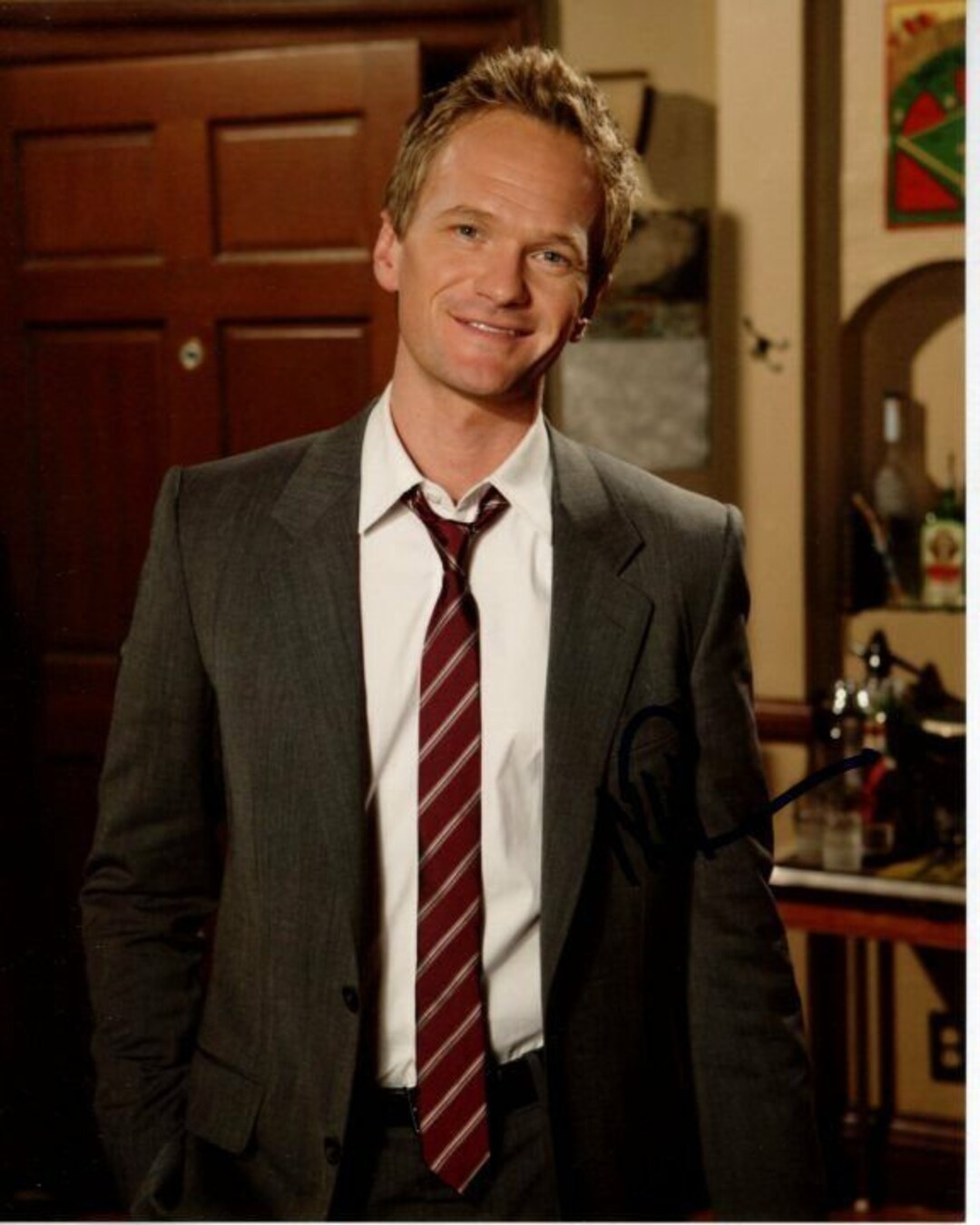 Neil Patrick Harris Signed Autograph 8x10 How I Met Your Mother Barney ...