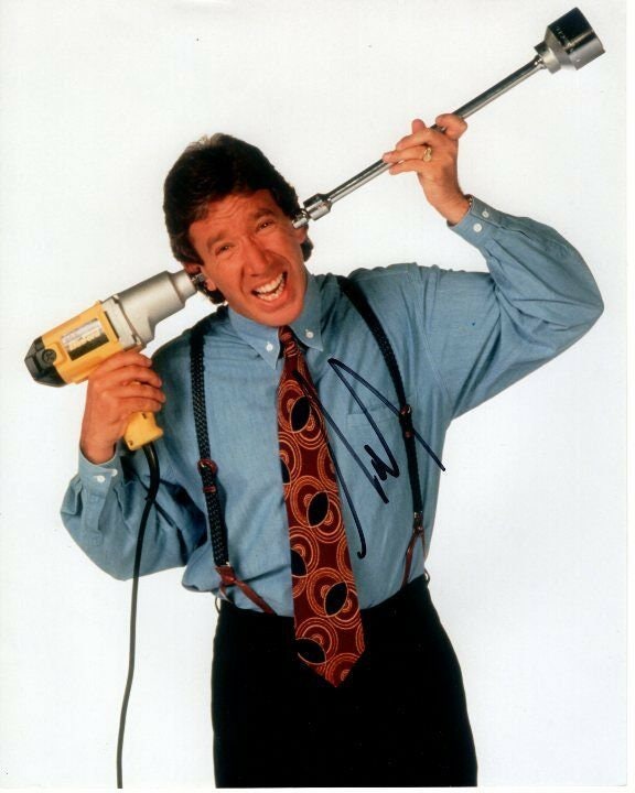 Tim Allen Signed Autographed 8x10 Home Improvement Tim Taylor Photo - Etsy