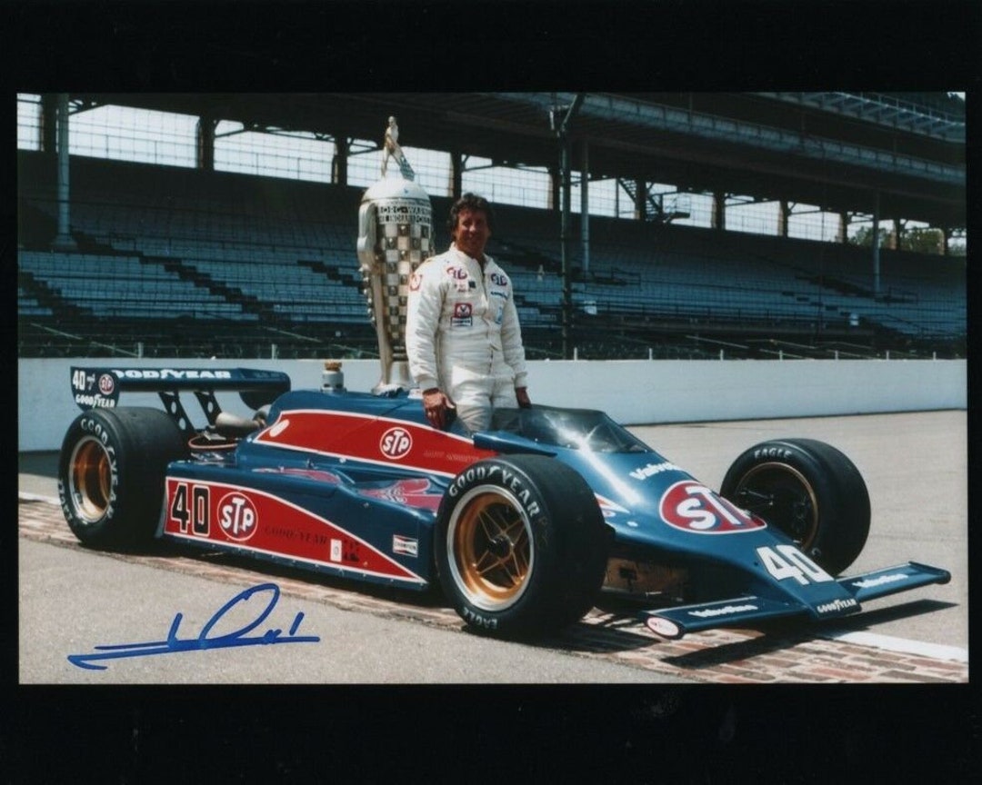 Mario Andretti Signed Autographed 8x10 Photo - Etsy