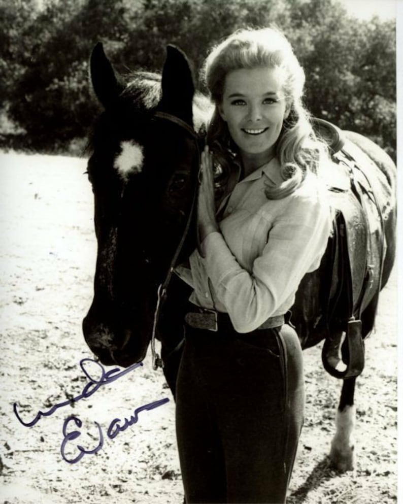 Linda Evans Signed Autographed the Big Valley Audra Barkley Photo - Etsy