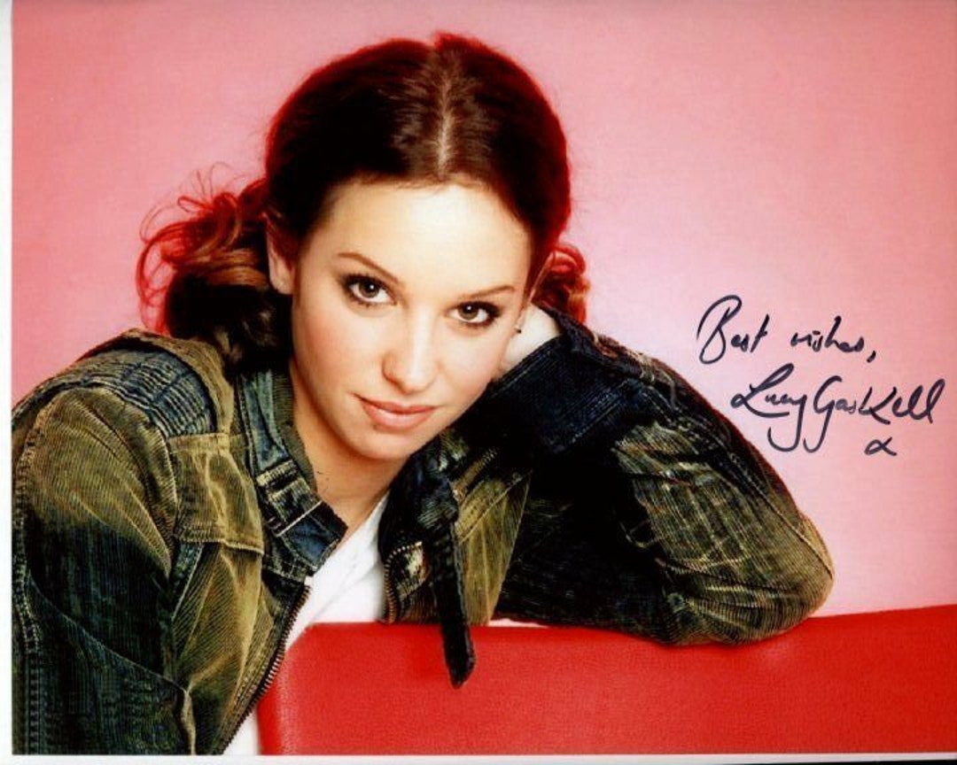 Lucy Gaskell Signed Autographed Cutting It Ruby Ferris Photo Etsy