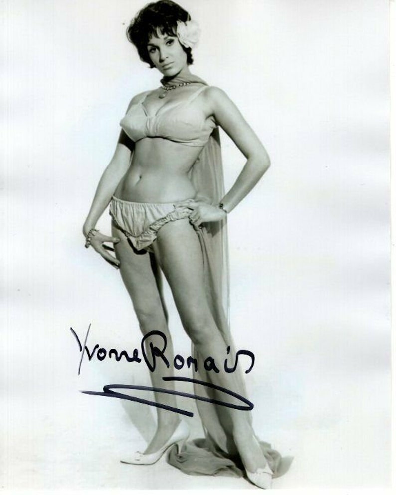 Yvonne Romain Signed Autographed Bikini Photo - Etsy