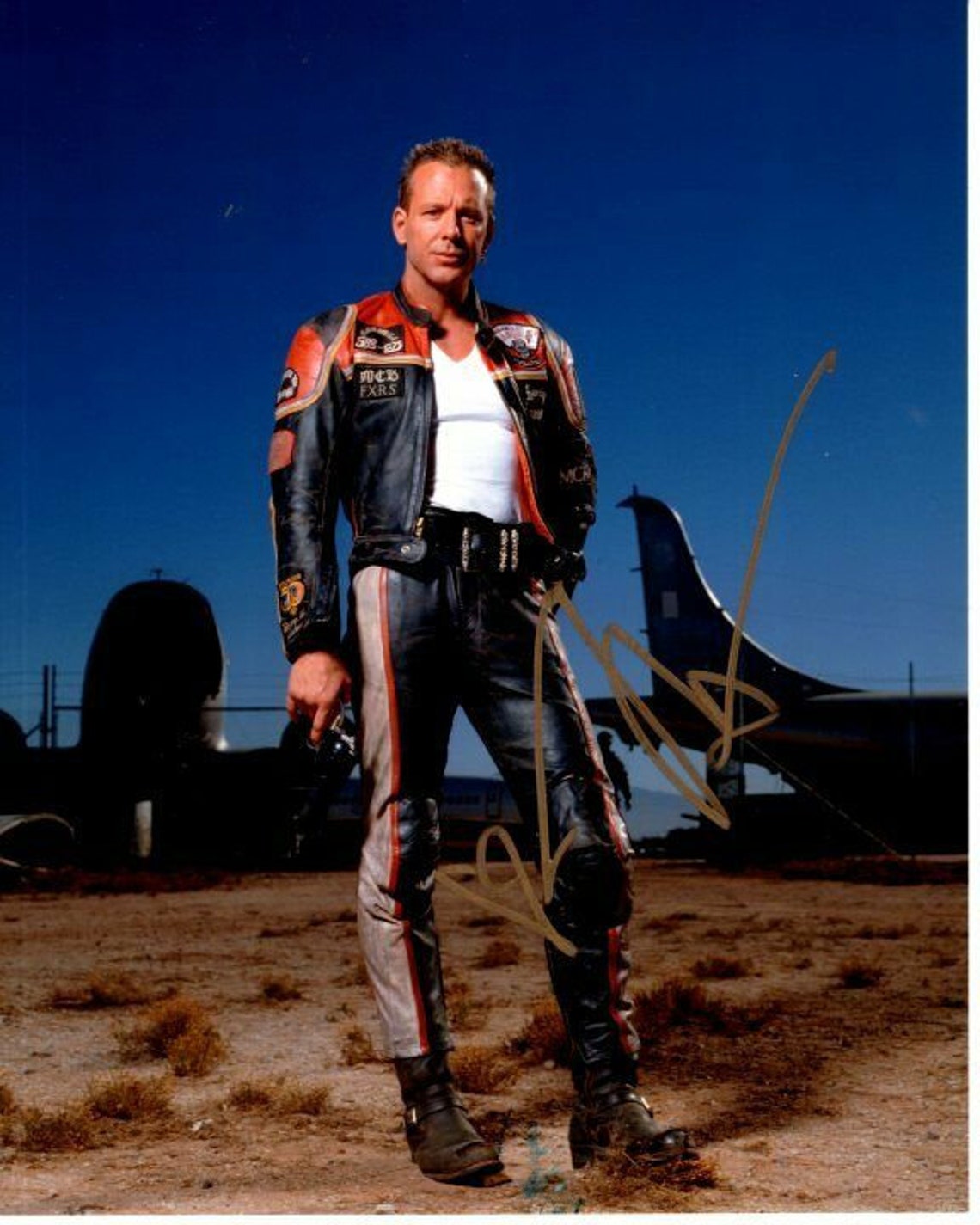 Mickey Rourke Signed Autographed Harley Davidson and the Marlboro Man ...