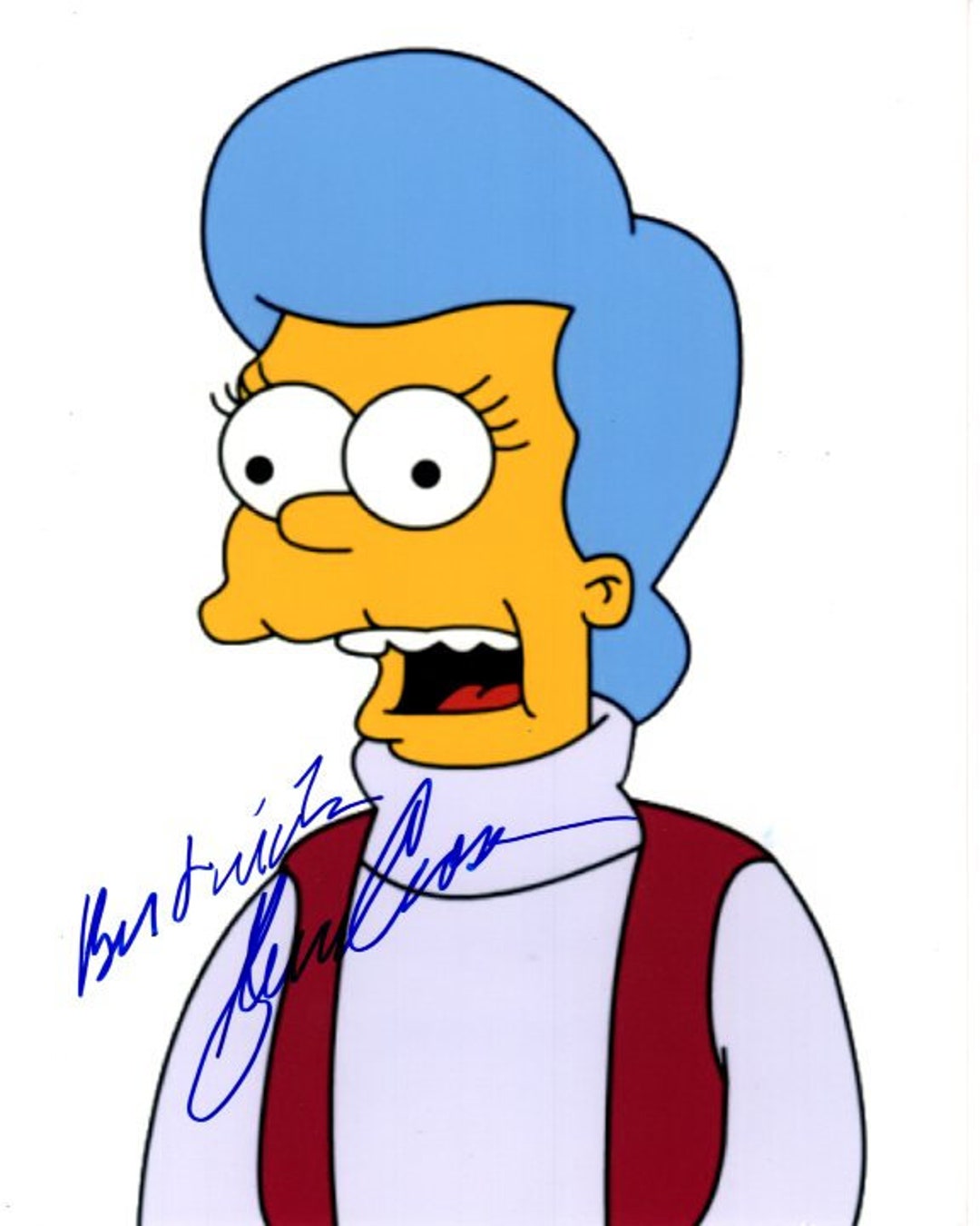 Glenn Close Signed Autographed 8x10 the Simpsons Photo - Etsy