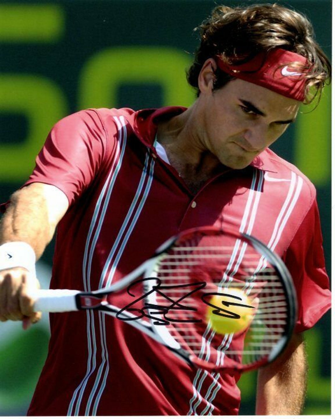 Roger Federer Signed Autographed 8x10 Tennis Photo - Etsy