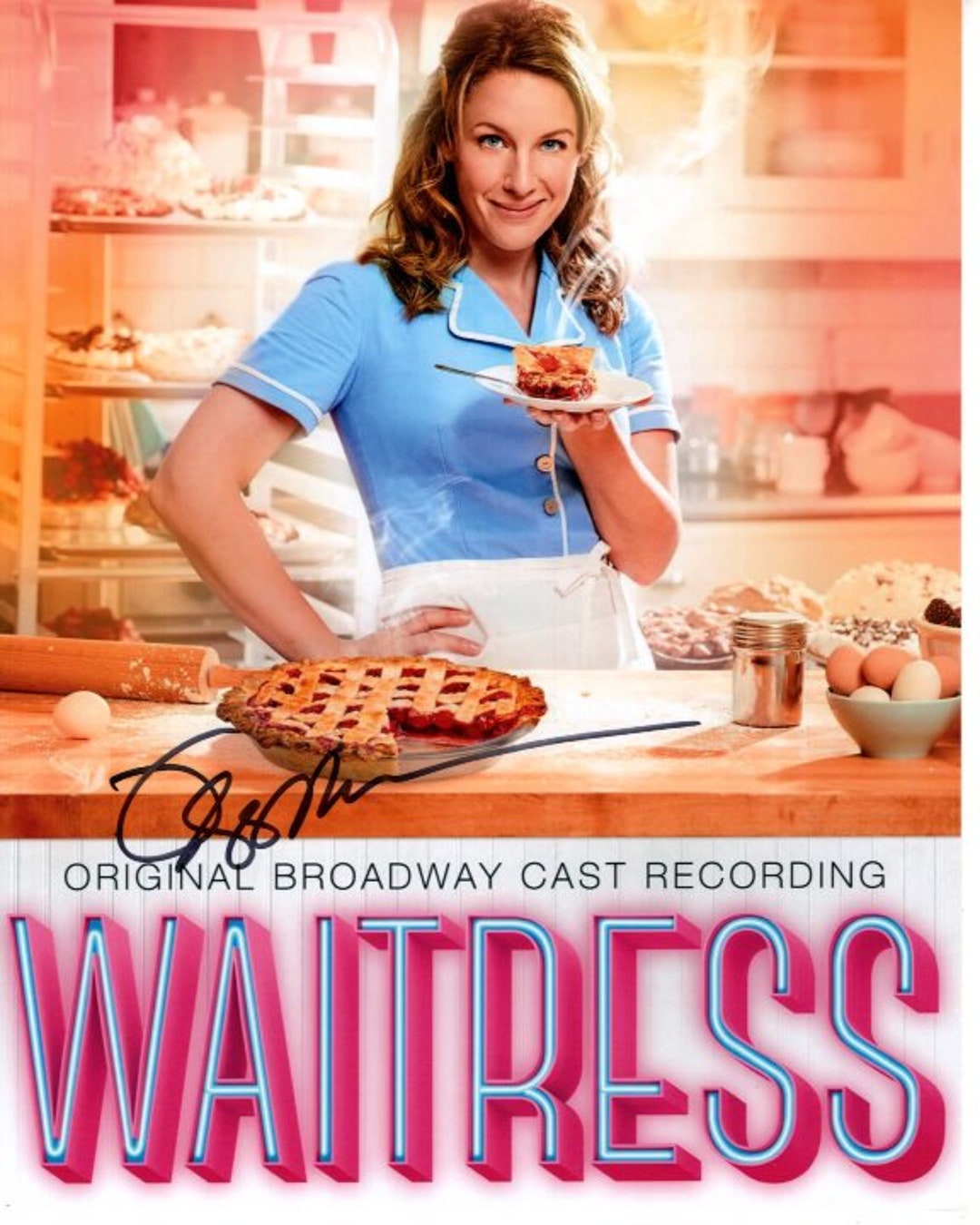 Jessie Mueller Signed Autographed 8x10 Waitress Jenna Photo - Etsy