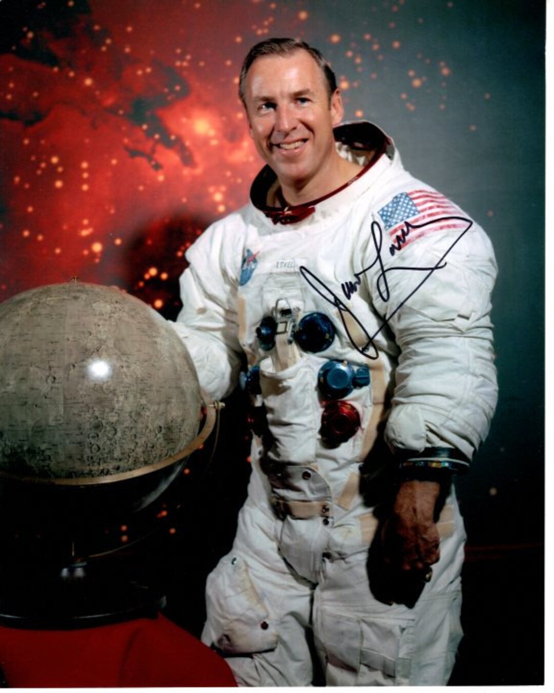James Jim Lovell Signed Autographed 8x10 Nasa Astronaut Photo - Etsy
