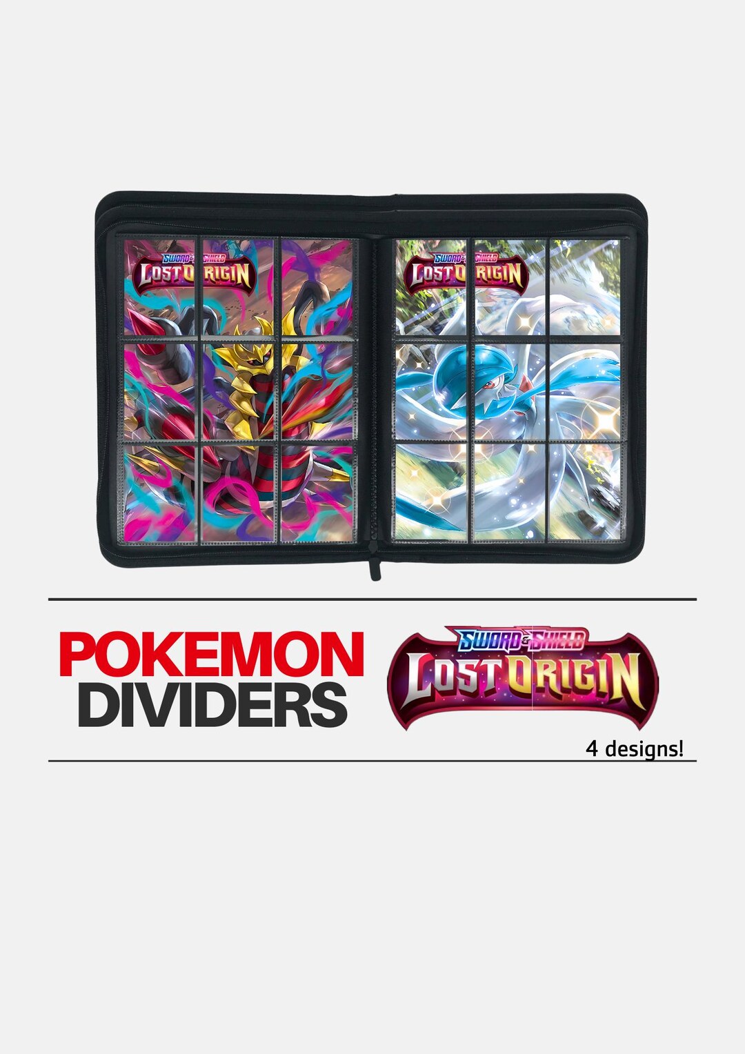 Lost Origin | Pokémon Set Divider for Binder - Etsy