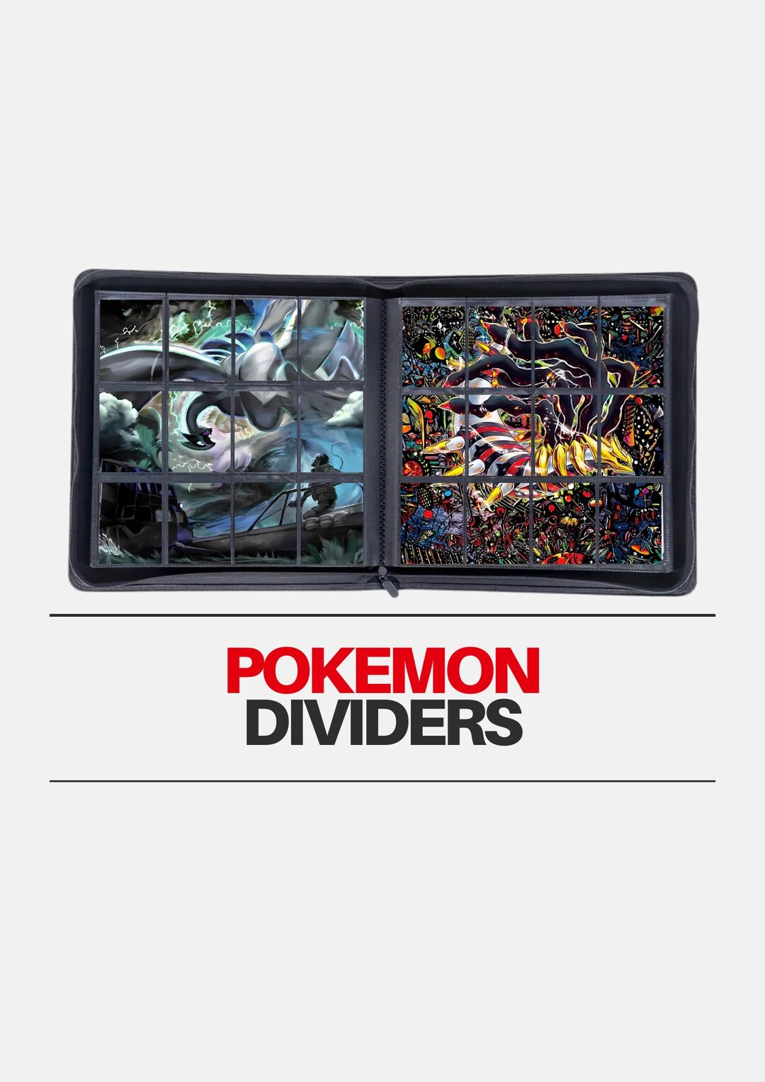 Unique | Pokémon Set Dividers for Binder - Etsy