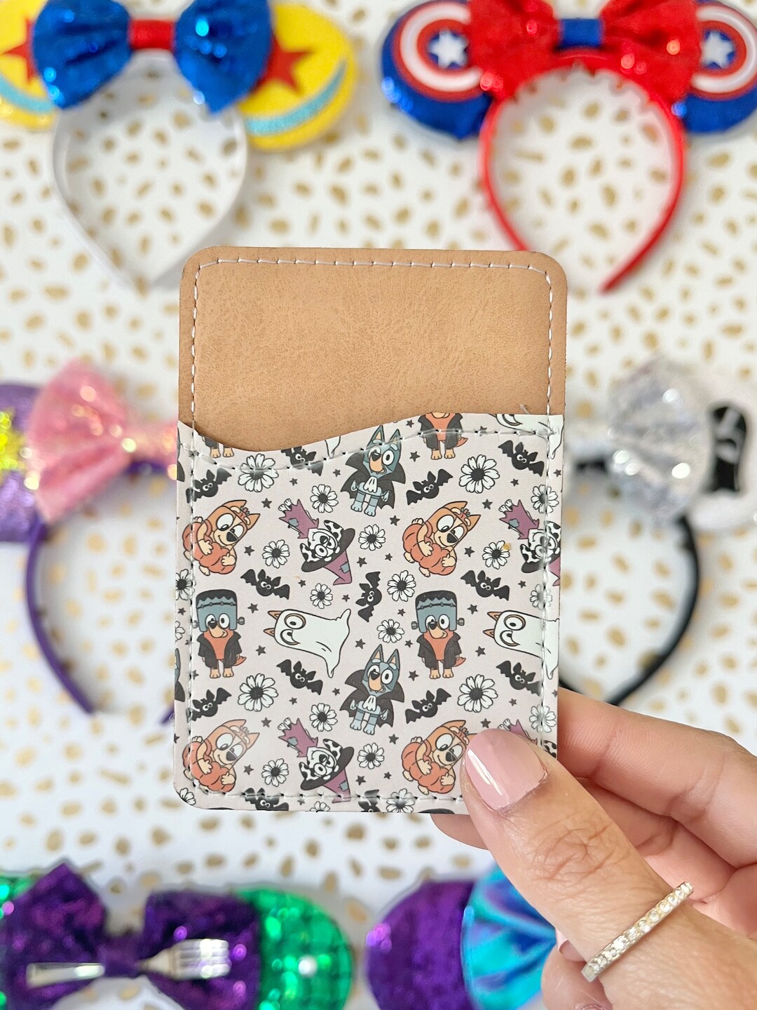 Bluey Costumes Phone Wallet, Card Holder - Etsy