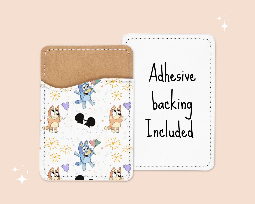 Bluey Magical Park Phone Wallet, Phone Card Holder - Etsy UK