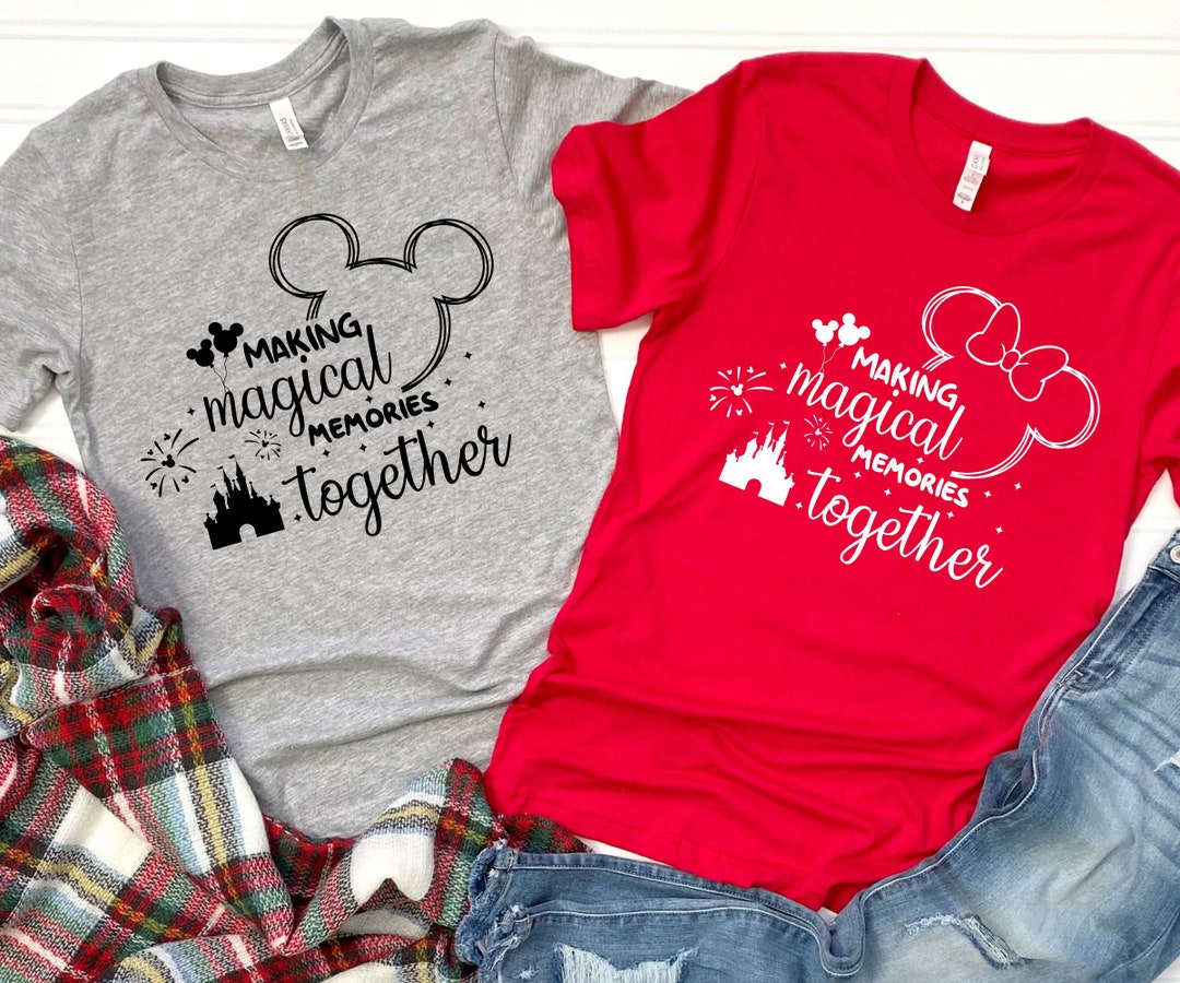 Matching Family Disney Trip Shirts, Adults Kids Disney Trip Tshirts ...