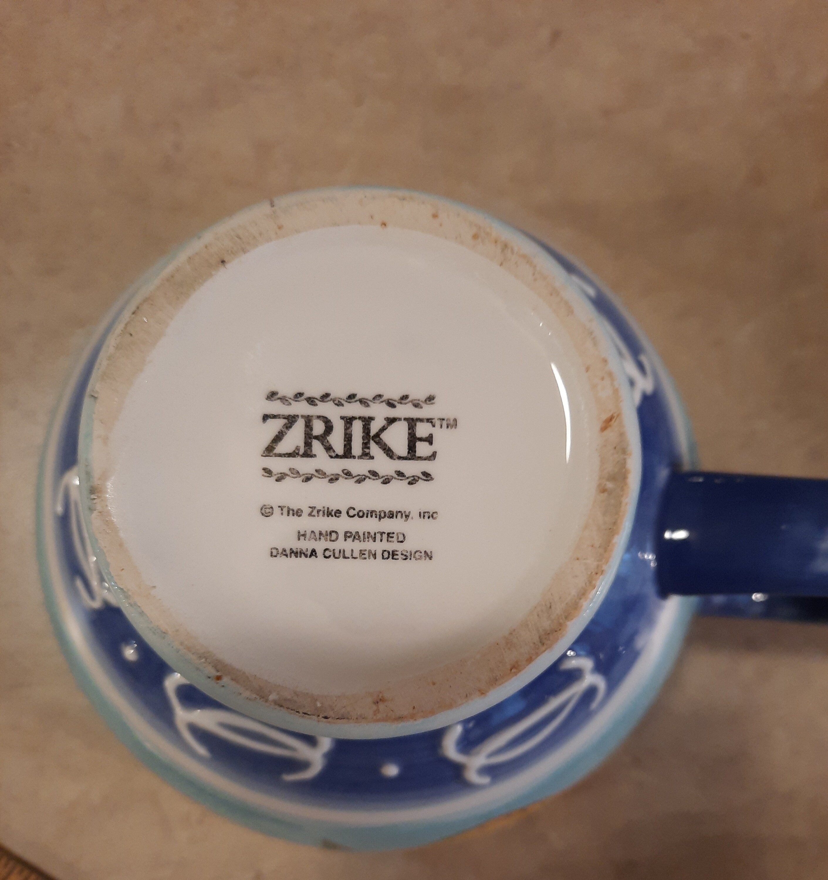 Zrike 3 Piece Teapot Blue White Lemons Vintage 1980s Collector Tea ...