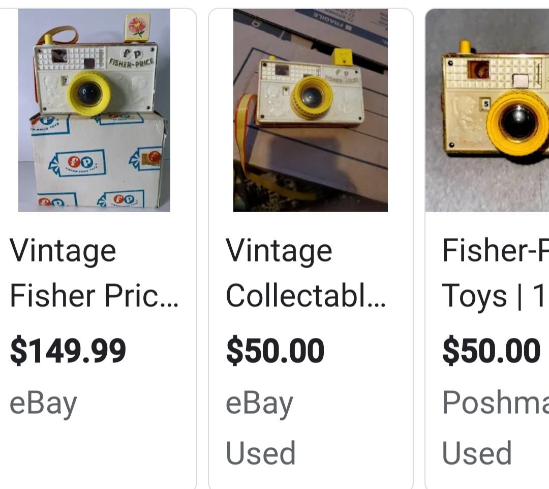 Fischer Price Toy Camera 1960s - Etsy