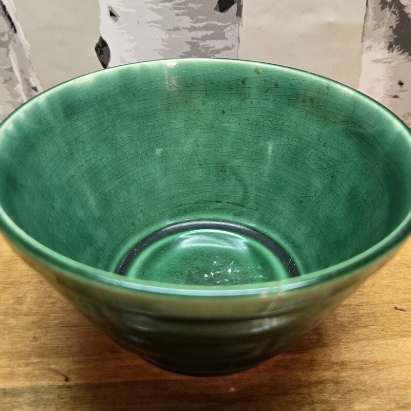 Green Ceramic Bowl - Etsy