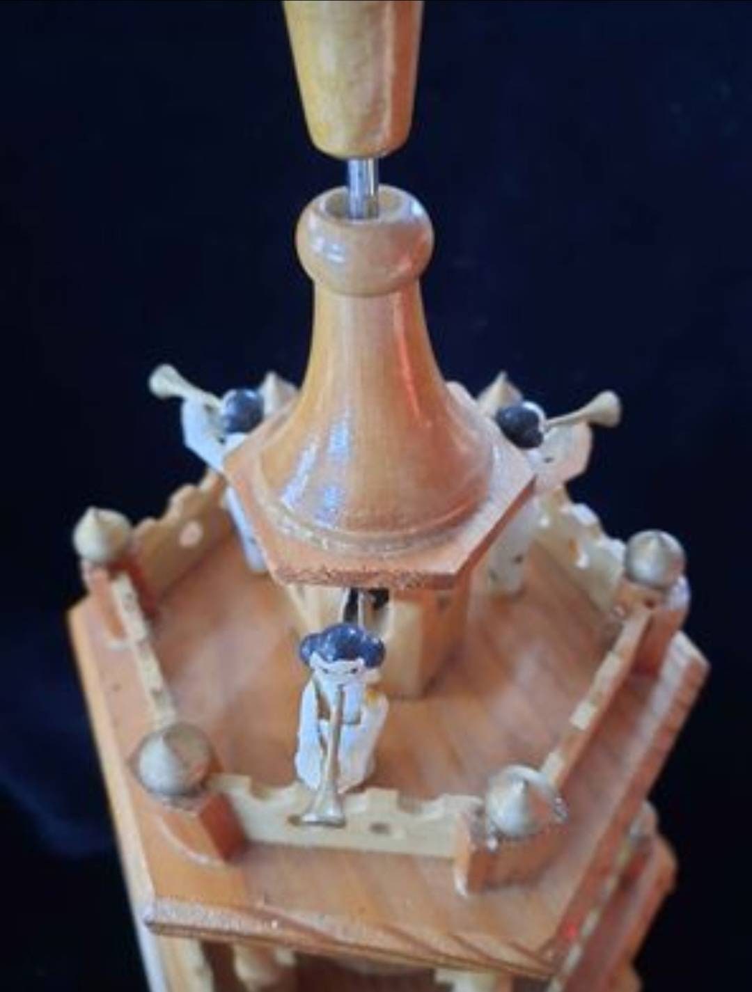 Vintage German 3 Tier Christmas Carousel Handmade, Wood - Etsy