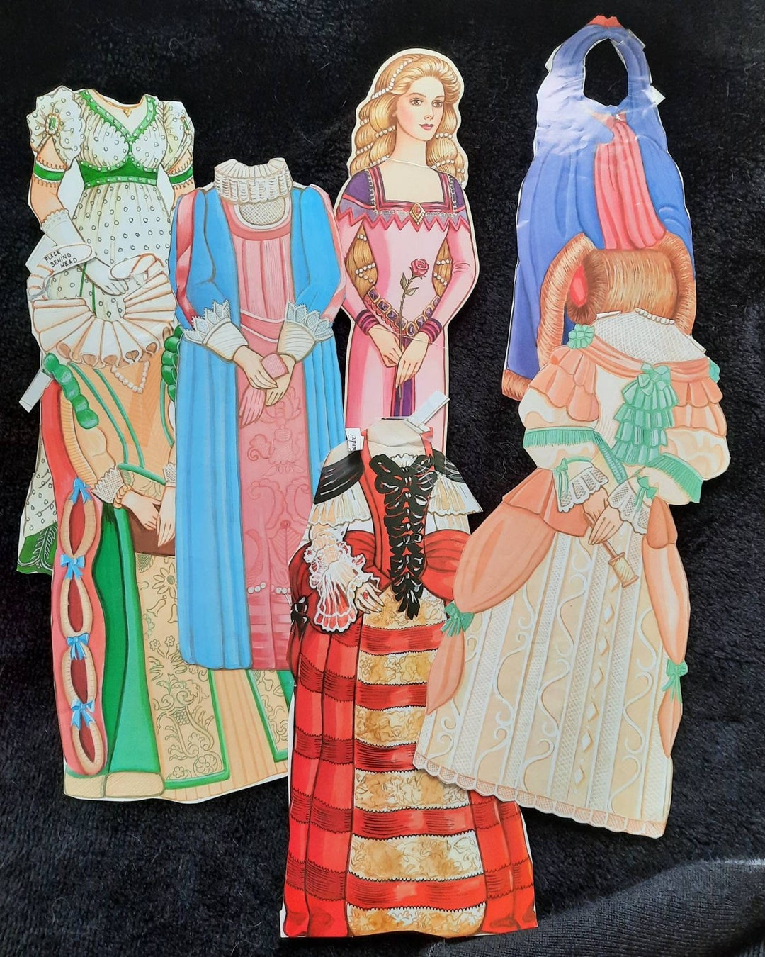 Peck-gandre Sleeping Beauty Paper Dolls, Vintage 1987 - Etsy