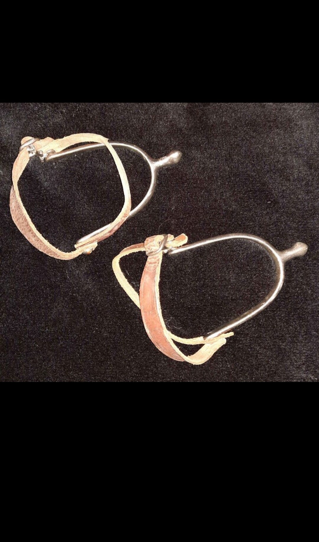 Military Cavalry Riding Spurs Stainless Steel and Leather SALE Was 82 ...