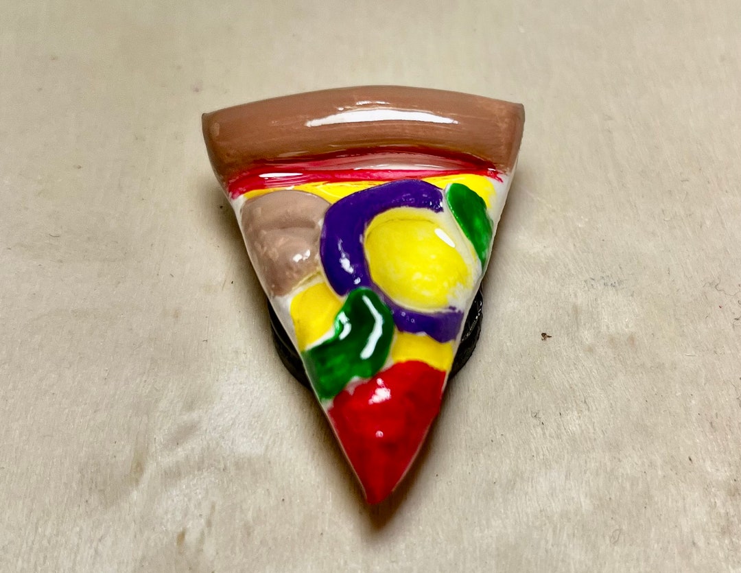 Individual Pizza Slice Magnet 1 Slice - Etsy