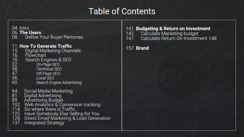 Digital Marketing Strategy Blueprint Tutorial no Template | Etsy