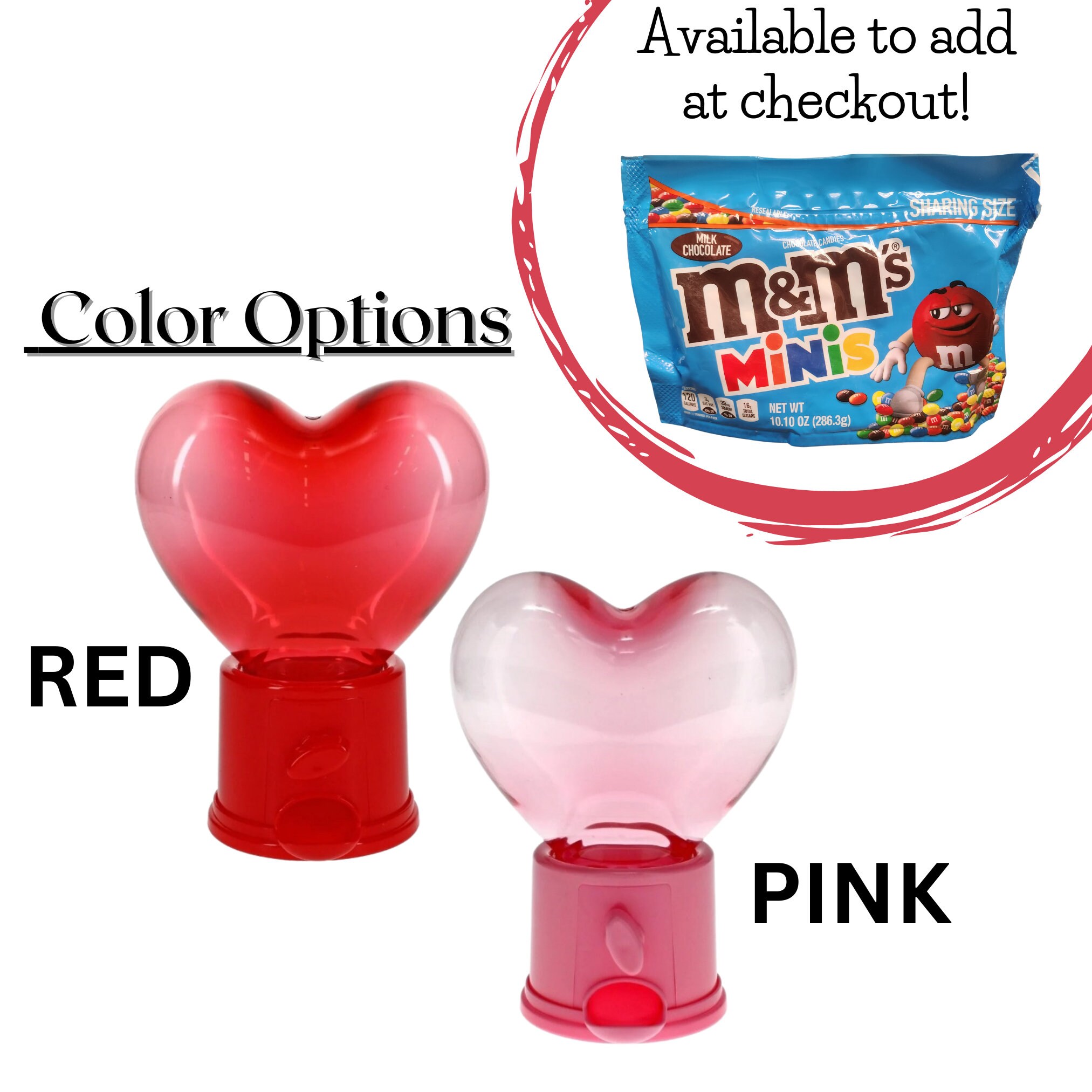 Personalized Candy Dispensers, Custom Candy Dispenser, Valentine's Day ...