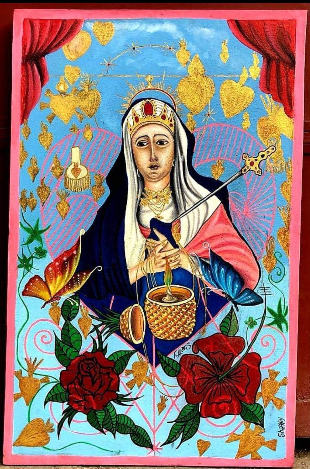 Ezili Freda- Vodou Voodoo Lwa Loa - Artist Shatty - Etsy