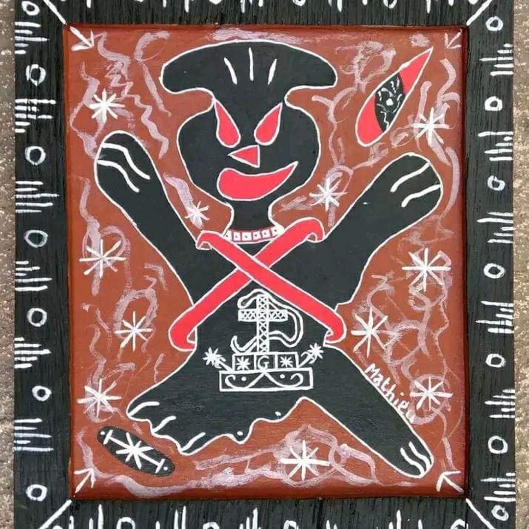 Baron and Damballah Loa Lwa Vodou Voodoo Andy Mathieu - Etsy