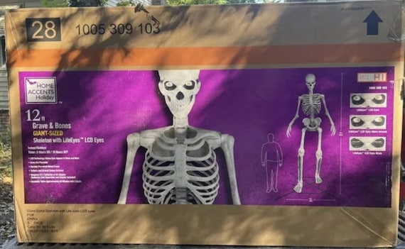 12 Foot Giant Skeleton - Etsy