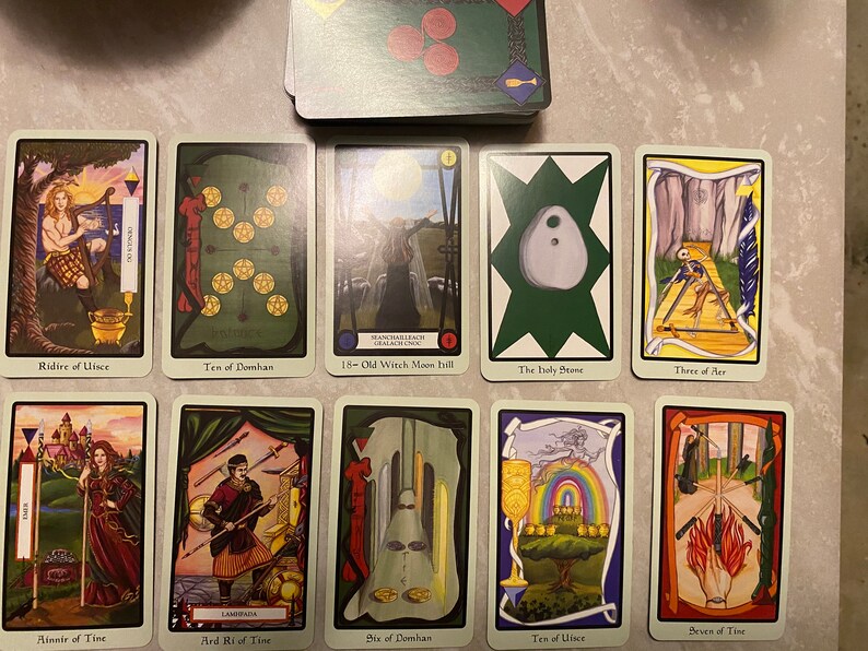 Rare Vintage 1999 Faery Wicca Tarot by Kisma K Stepanich - Etsy