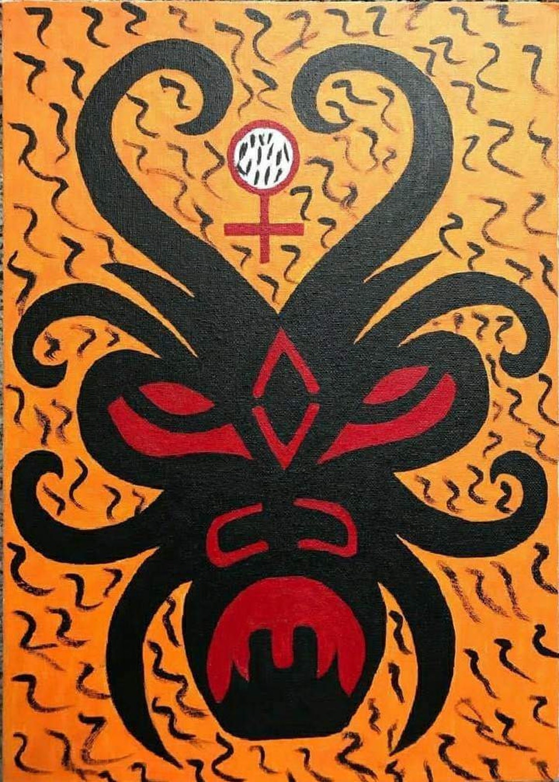 Haitian Vodou Folk Art- Andy Mathieu Artist - Etsy